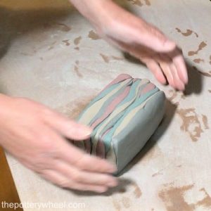 How to Make Marbled Pottery - 4 Easy Ways to Marble Clay