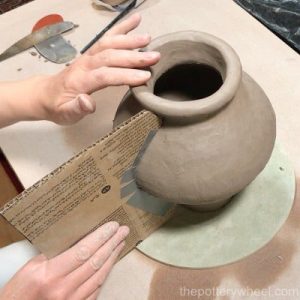 How to Make Smooth Coil Pots - With and Without a Template