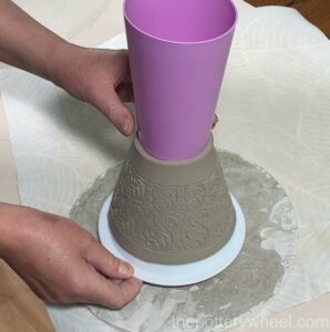 3 Clay Vase Ideas & Free Printable Slab Vase Templates