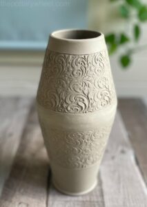 3 Clay Vase Ideas & Free Printable Slab Vase Templates