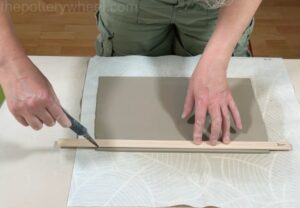 3 Clay Vase Ideas & Free Printable Slab Vase Templates