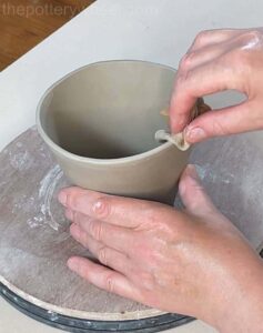 How to Make a Wide Rimmed Slab Mug By Hand