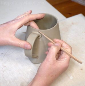How to Make a Square Based Slab Mug By Hand