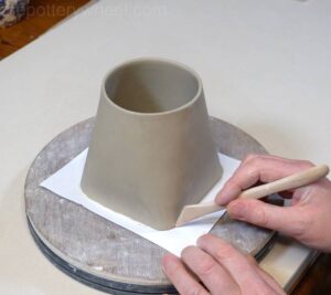 How to Make a Square Based Slab Mug By Hand