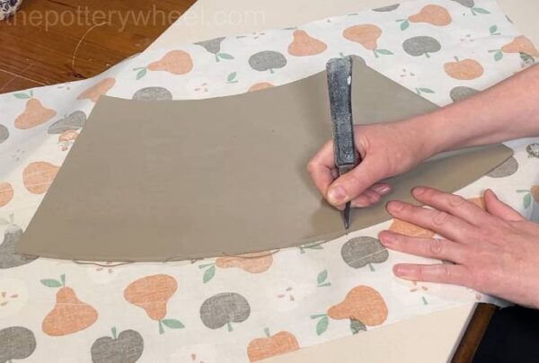 How to Make A Slab Pottery Flower Jug Vase