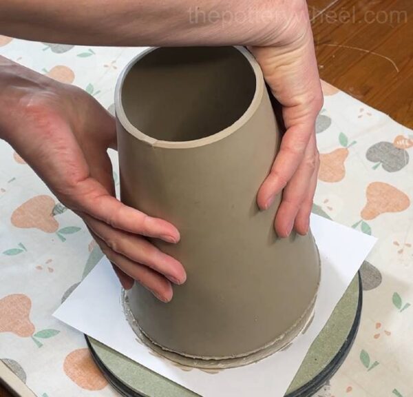 How to Make A Slab Pottery Flower Jug Vase