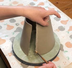 How To Make A Slab Pottery Square-Based Teapot