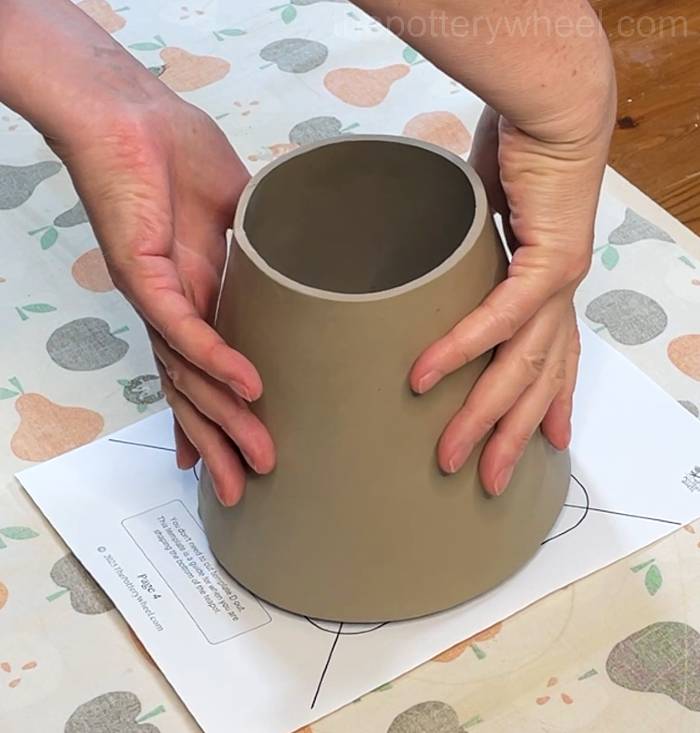 How To Make A Slab Pottery Square-Based Teapot